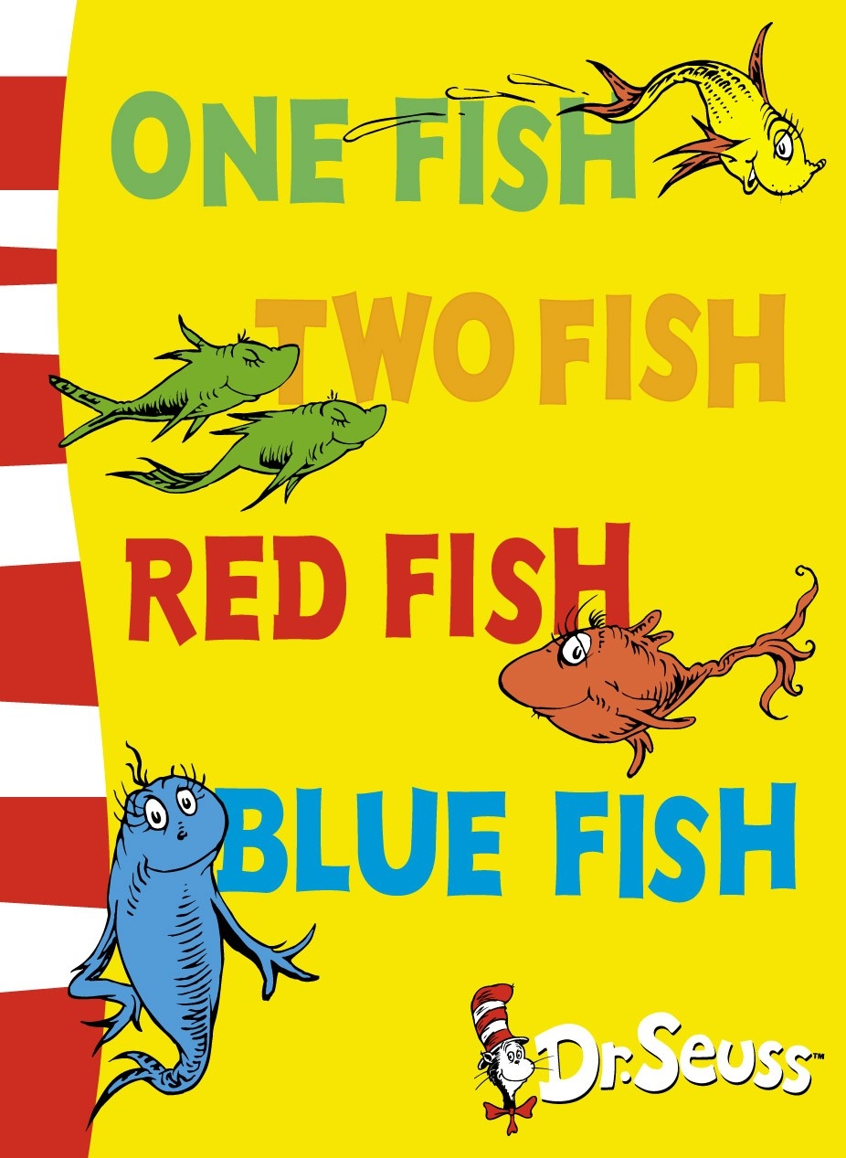One Fish Two Fish Red Fish Blue Fish The Eager Little Bookworm