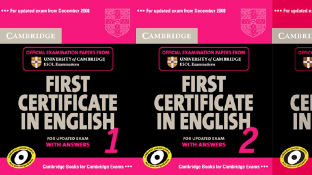 Cambridge First Certificate in English by Cambridge University Press on ...