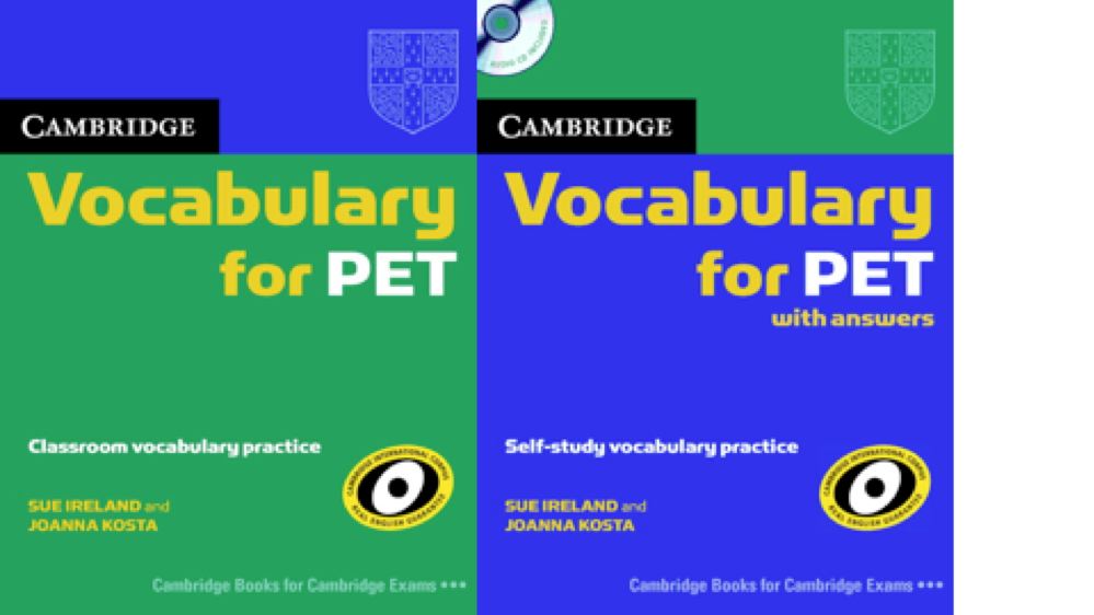 Cambridge Vocabulary for PET by Sue Ireland, Joanna Kosta on ELTBOOKS ...