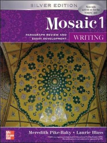 Interactions / Mosaic Silver Edition - Writing Student Book (Mosaic 1 ...