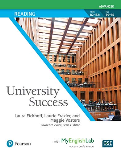 University Success - Reading - Student Book with MyEnglishLab (Advanced ...