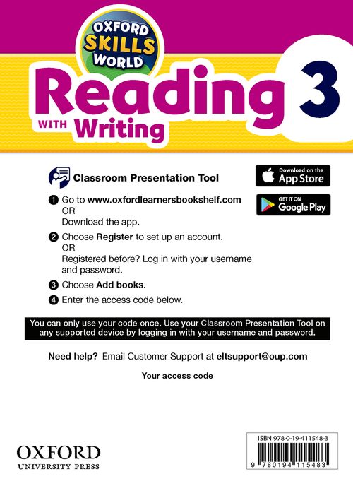 Oxford Skills World: Reading with Writing - Classroom Presentation Tool ...