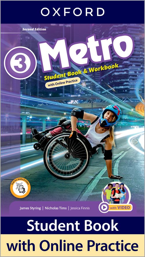 Metro: 2nd Edition - Student Book and Workbook with Online Practice (Level 3) by James Styring ...