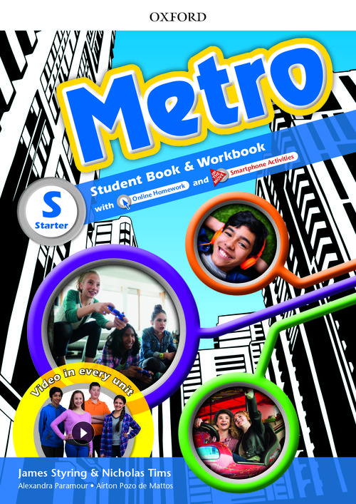 Metro - Student Book & Workbook (Starter) by Nicholas Tims and James ...