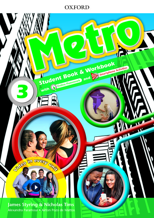 Metro - Student Book & Workbook (レベル 3) by Nicholas Tims and James ...