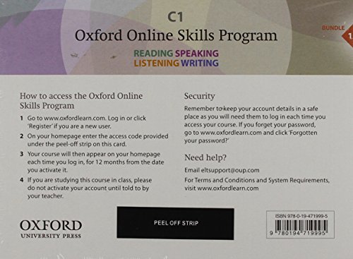 Oxford Online Skills Program - General English Bundle 1 (C1) by Various ...