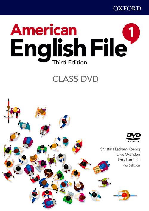 American English File: 3rd Edition - Class DVD (Level 1) by Christina ...