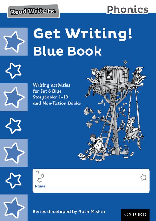 Read Write Inc - Phonics - Get Writing! Books Pack of 10 (Set 6 Blue ...