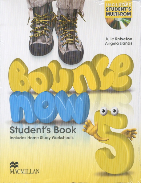 Bounce Now - バウンス・ナウ - Student’s Book Pack (Level 5) by Julie Kniveton, Angela Llanas and Lulu ...