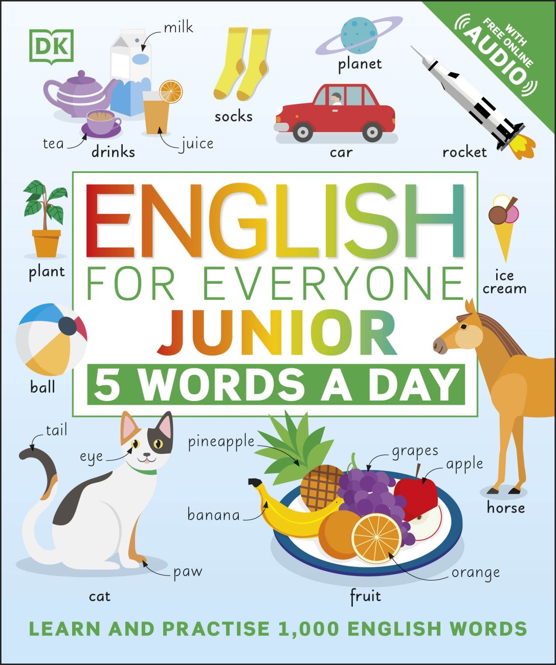 English for Everyone - 5 Words a Day (Junior) by Dorling Kindersley UK ...