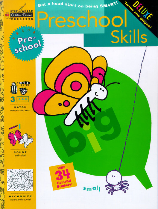 Step Ahead - Golden Books - Workbooks - Preschool Skills Deluxe ...