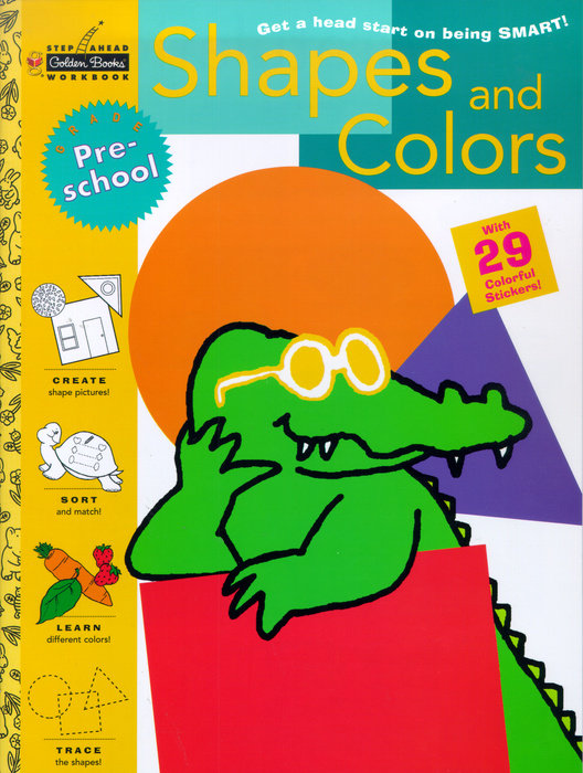 Step Ahead - Golden Books - Workbooks - Shapes And Colors (Preschool ...