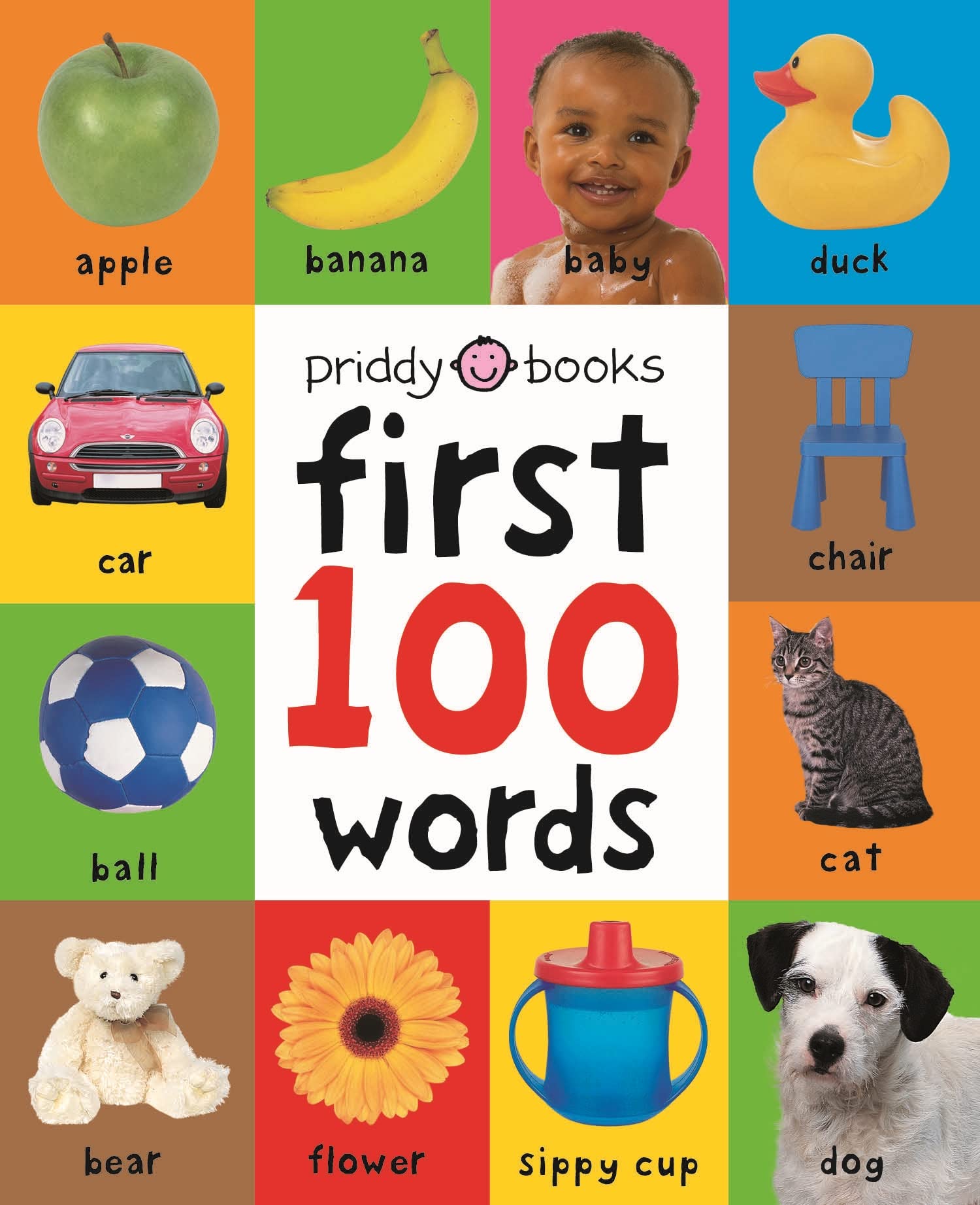 Priddy Learning: My First Words - Padded Board Book (First 100 Words ...