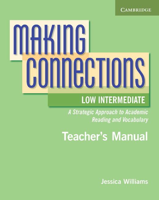 Making Connections - Teacher's Book (Low Intermediate) by Cambridge ...
