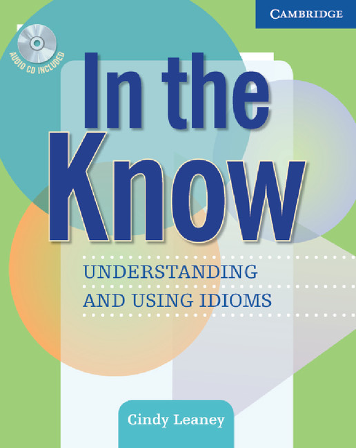 In the Know - Students book and Audio CD by Cindy Leaney on ELTBOOKS ...