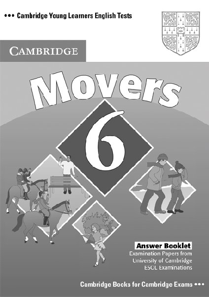 Cambridge Young Learners English Tests - Movers 6 Answer Booklet ...