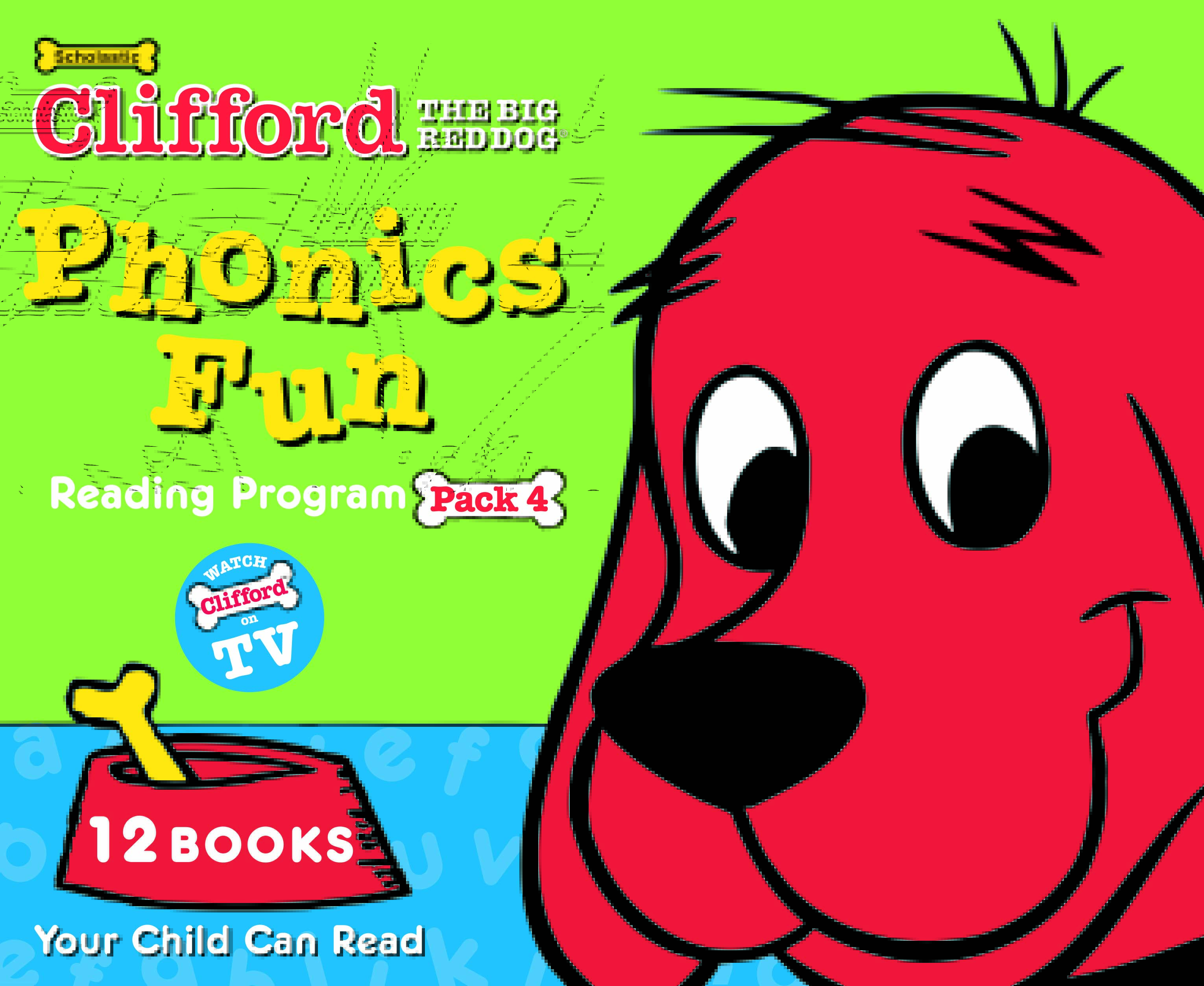 Clifford Phonics Fun - 12 Books + CD + Japanese Guide (Pack 4) by ...
