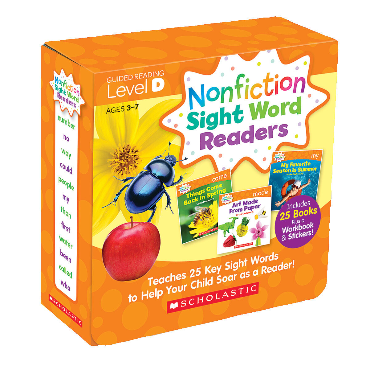 Nonfiction Sight Word Readers - Box Set Parent Pack (Level D) by Liza ...