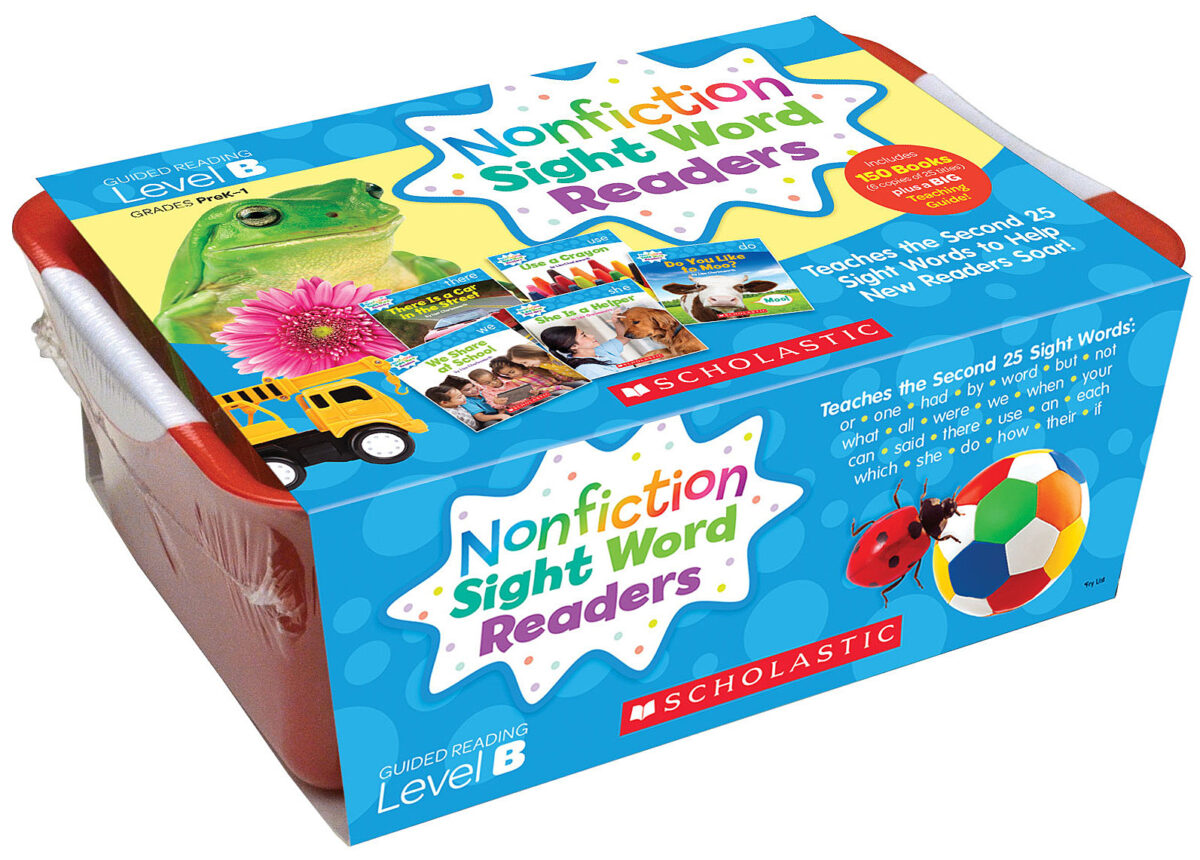 Nonfiction Sight Word Readers - Box Set Classroom Pack (6 sets) (Level ...