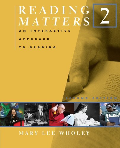 Reading Matters - Book 2 (Level 2) by Mary Lee Wholey on ELTBOOKS - 20% ...