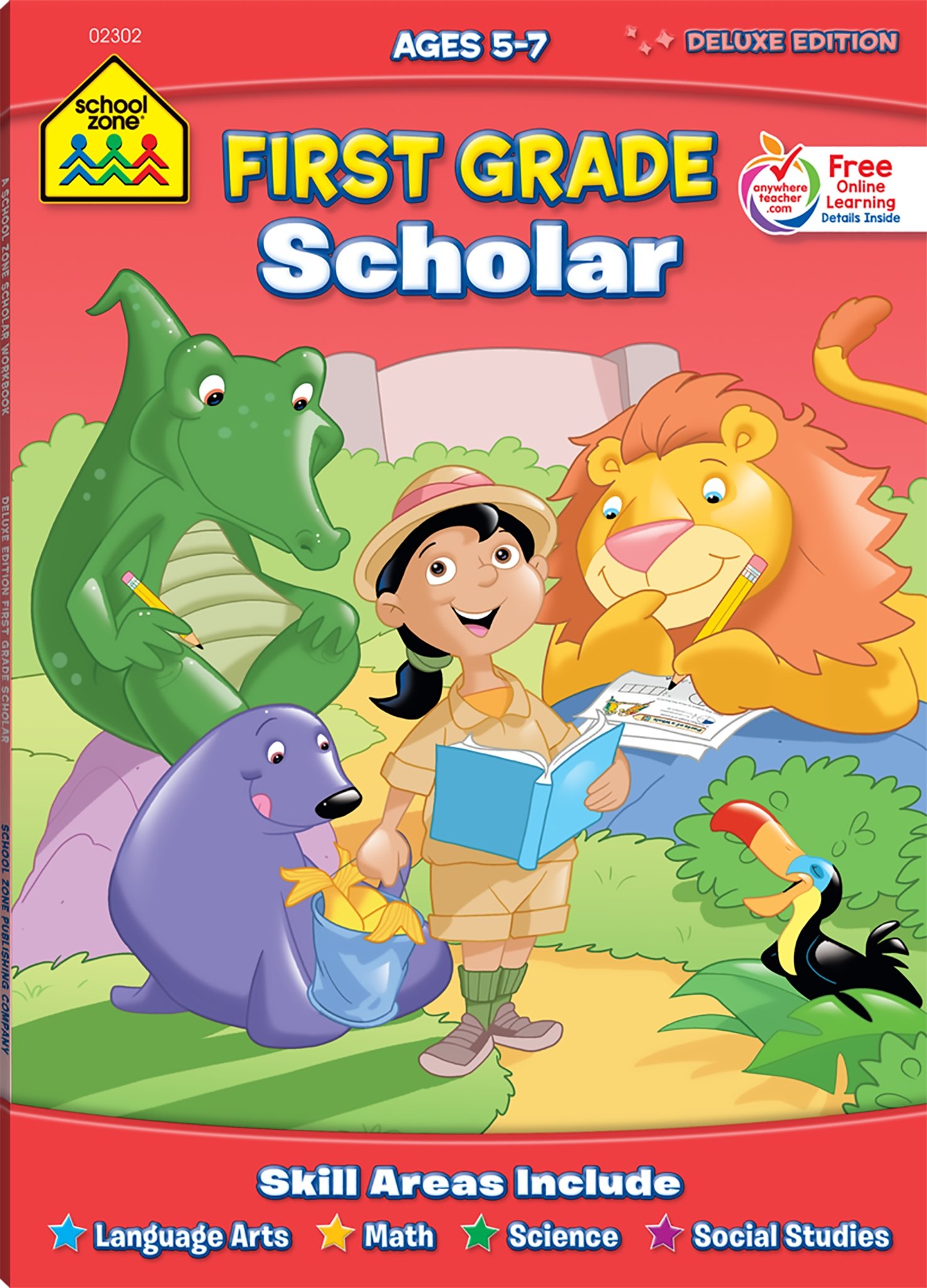School Zone - Scholar Workbooks - First Grade Scholar by Joan Hoffman ...