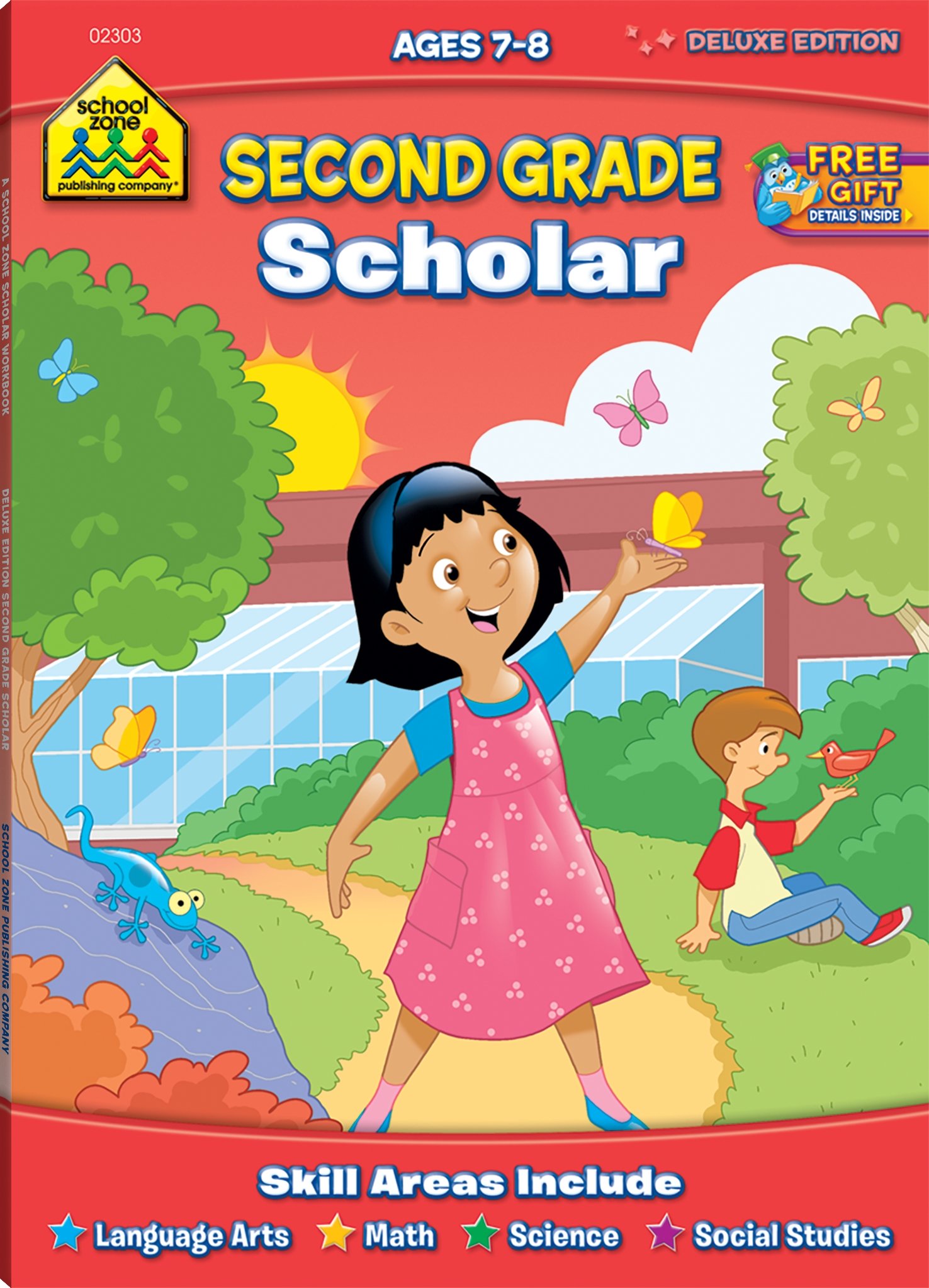 School Zone - Scholar Workbooks - Second Grade Scholar by Joan Hoffman ...
