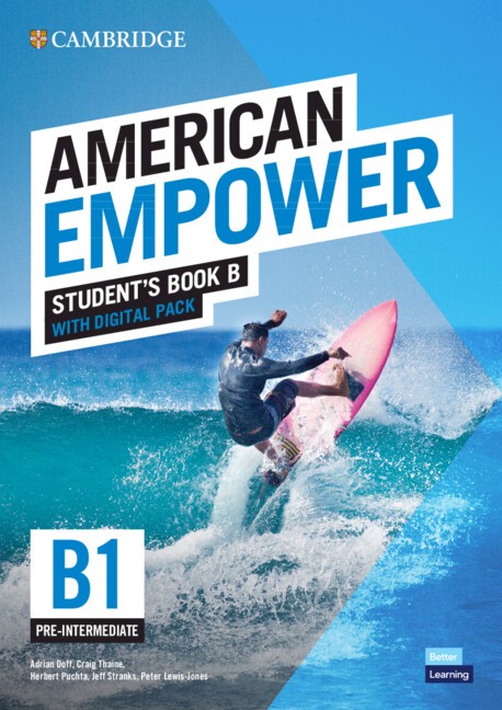 American Empower - Student's Book with Digital Pack B (Pre-intermediate/B1) by Craig Thaine ...