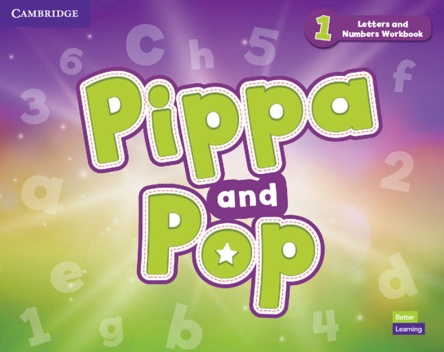 Pippa and Pop - Letter & Numbers Workbook (Level 1 (British English ...