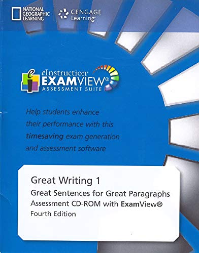 The Great Writing Series: 3rd/4th Edition - Assessment CD-ROM with ...