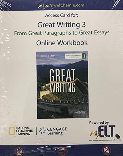 The Great Writing Series: 3rd/4th Edition - Online Workbook (Level 3 ...
