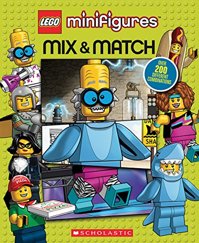 Scholastic LEGO Reader Series - LEGO MINIFIGURE MIX & MATCH (BOARD BOOK ...