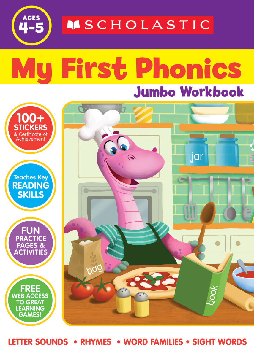 Scholastic Jumbo Workbooks - My First Phonics (Other Skills) by ...