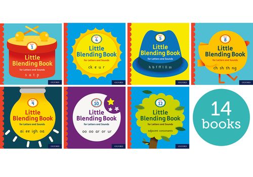 Little Blending Books for Letters and Sounds by Oxford University Press ...