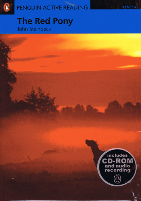 Pearson English Active Readers Level 4 - The Red Pony (Book with CD-ROM) (Intermediate) by John ...