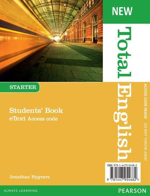 New Total English - eText Students' Book Access Card (Starter) by ...