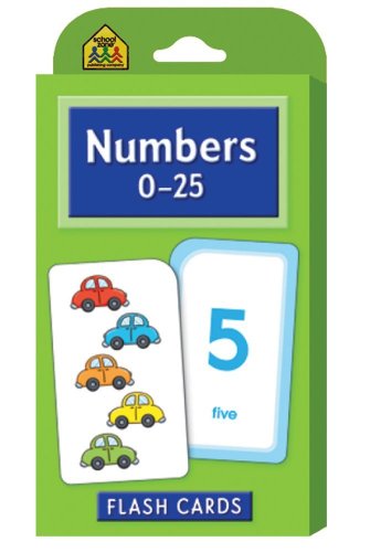 School Zone Flash Cards - Numbers 0-25 (Flash Cards) by Various on ...
