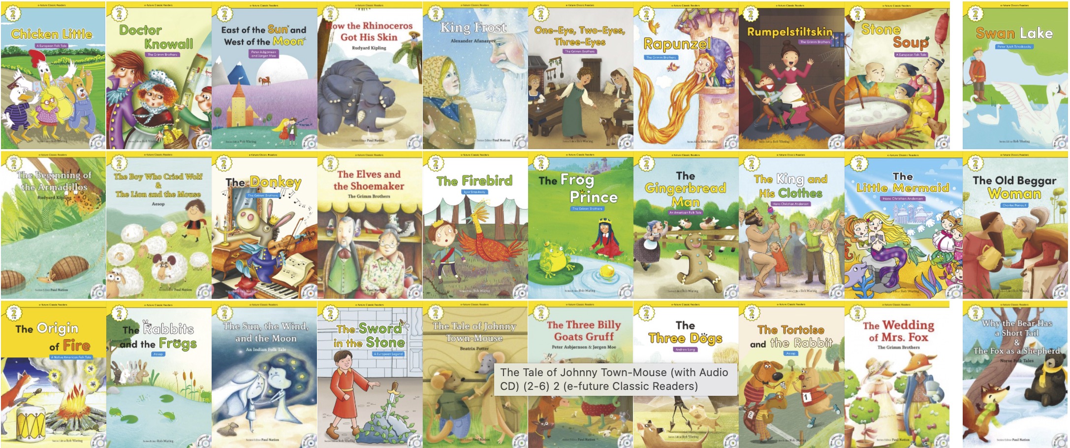 e-future Classic Readers - Set (30 Books) (with CD) (Level 2) by e ...