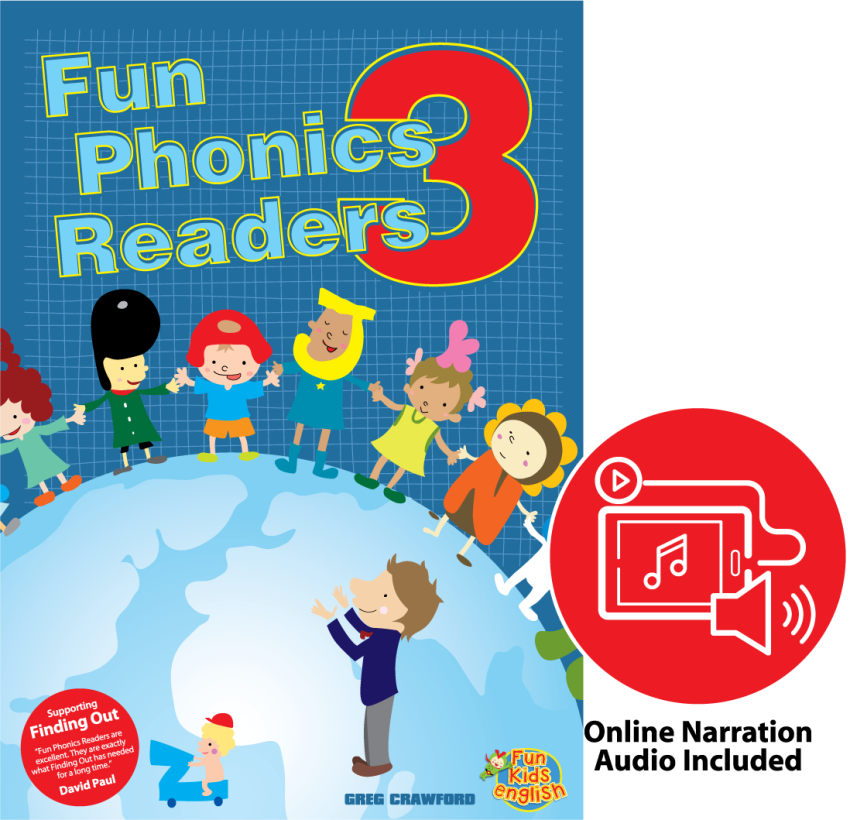 Fun Phonics Readers - Reader + Online audio (レベル 3) by Greg Crawford on ELTBOOKS - 20% OFF!