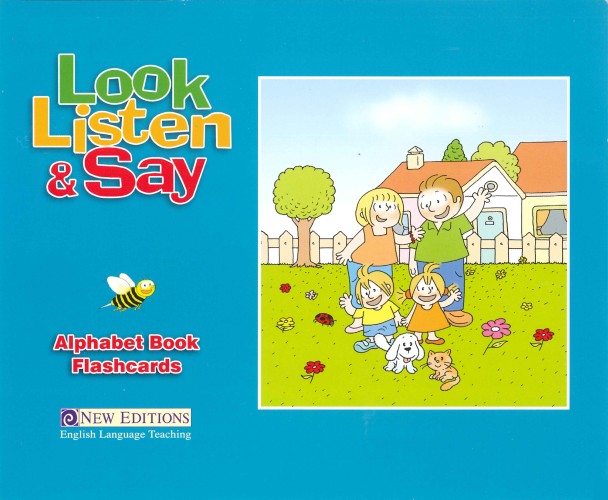 Look, Listen and Say Alphabet Book - Flash Cards by Jennifer Heath on ...