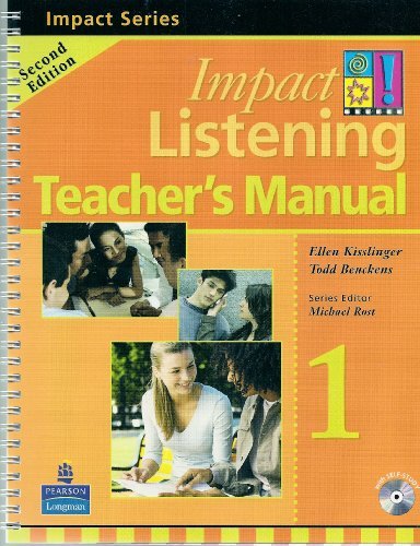 Impact Series - Teacher's Manual with Test CD-ROM (Impact Listening 1 ...