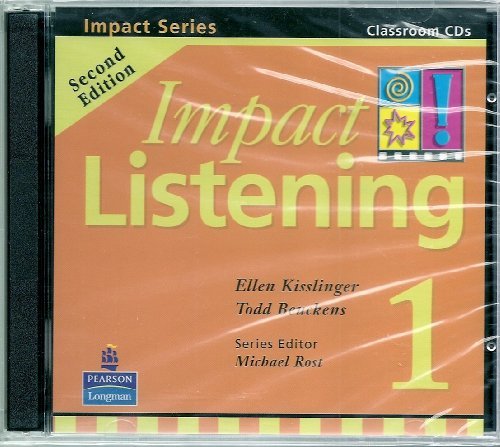 Impact Series - Class CDs(2) (Impact Listening 1 Second Edition ...