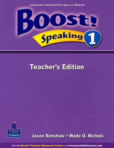 Boost! - Teacher's Edition (Speaking - Level 1) by Jason Renshaw on ...