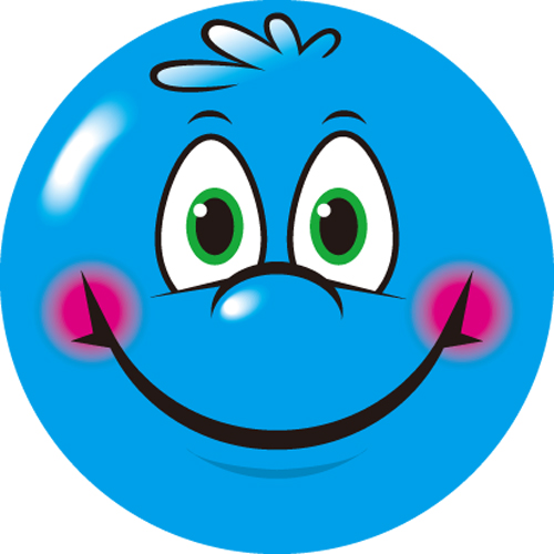 1000+ images about BLUE SMILEY on Pinterest